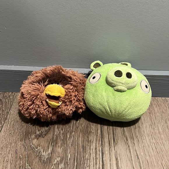 angry birds | Toys | Lot Of 2 Angry Birds Plush Stuffed Animal Soft Toy ...